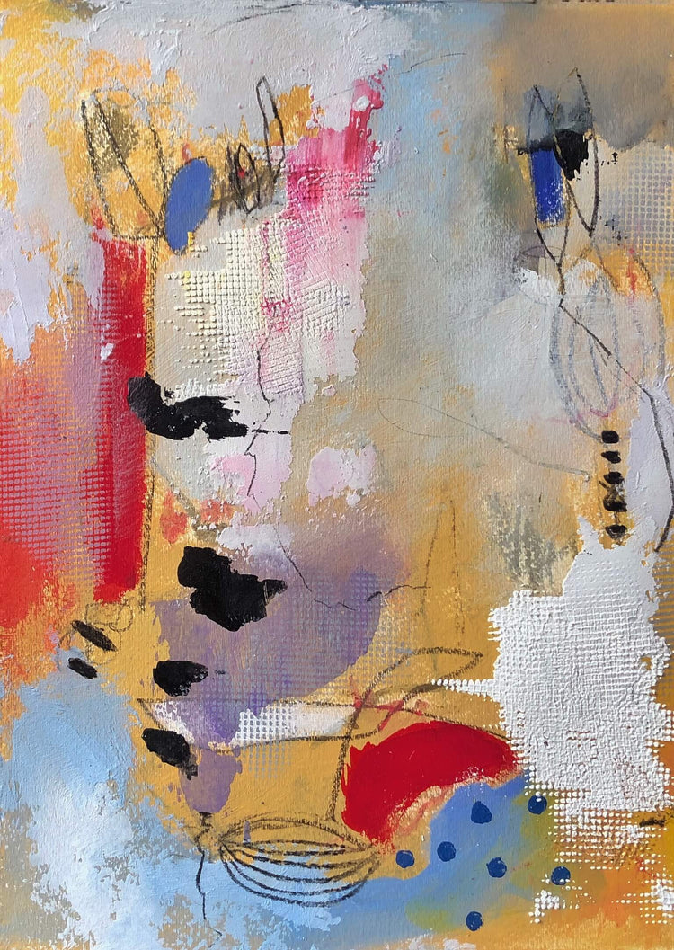 Lyrical abstract landscapes art by Neelam – Artbyneelam