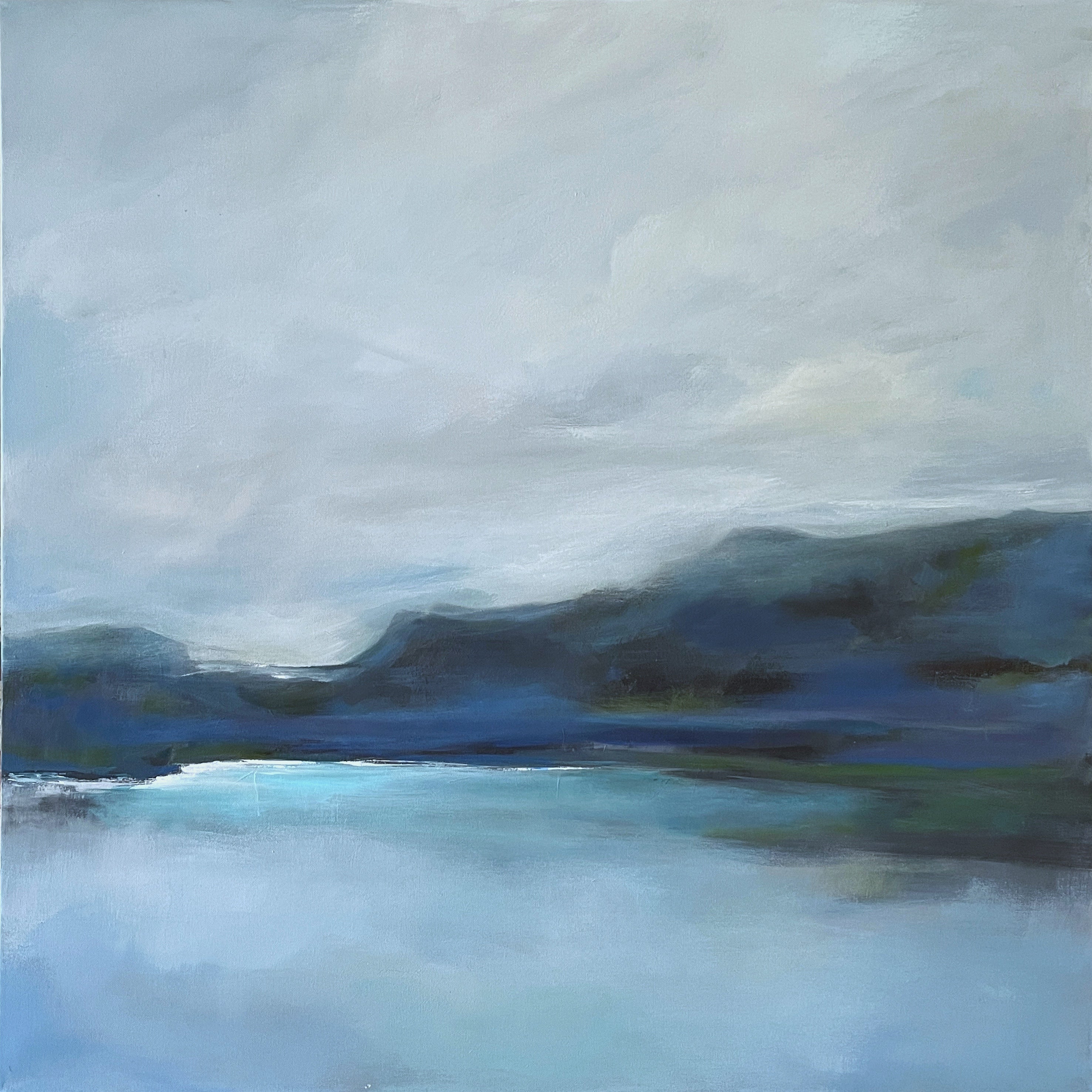 Lyrical abstract landscapes art by Neelam – Artbyneelam